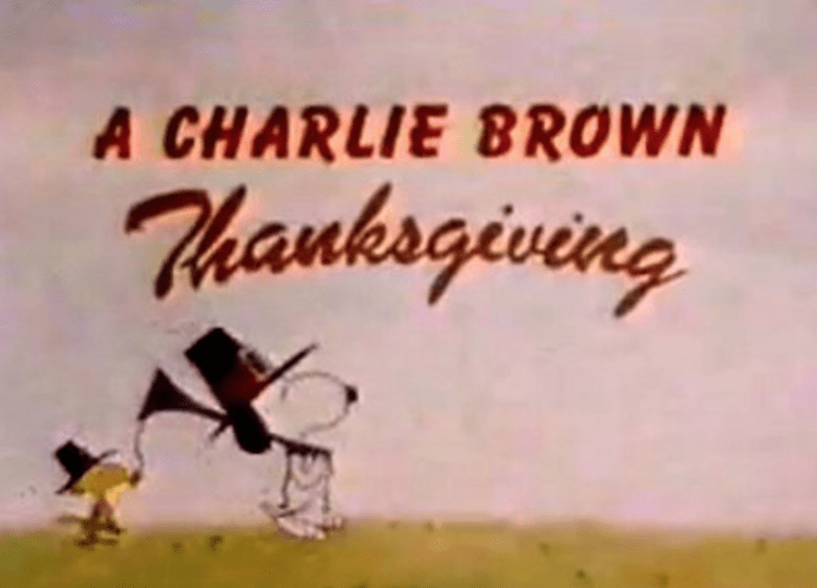 (WATCH) A Charlie Brown Thanksgiving
