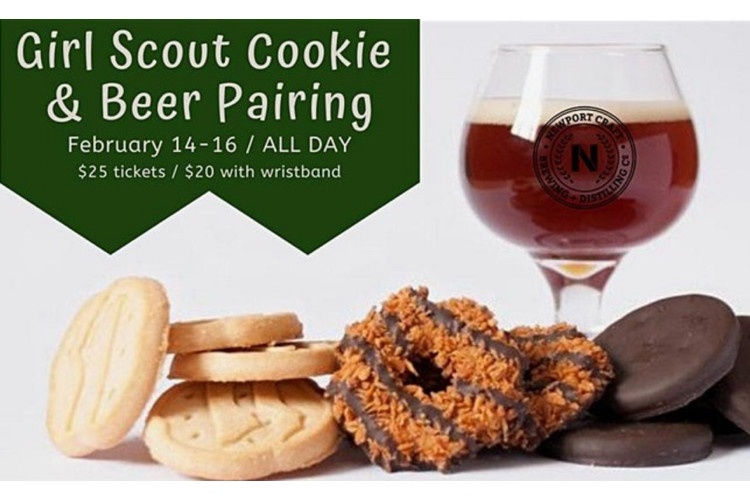 Newport Craft Girl Scout Cookie Pairing - Newport Buzz