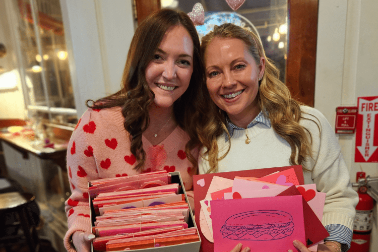 Event organizers Kaela Kinley and Christina Orso - Newport Buzz