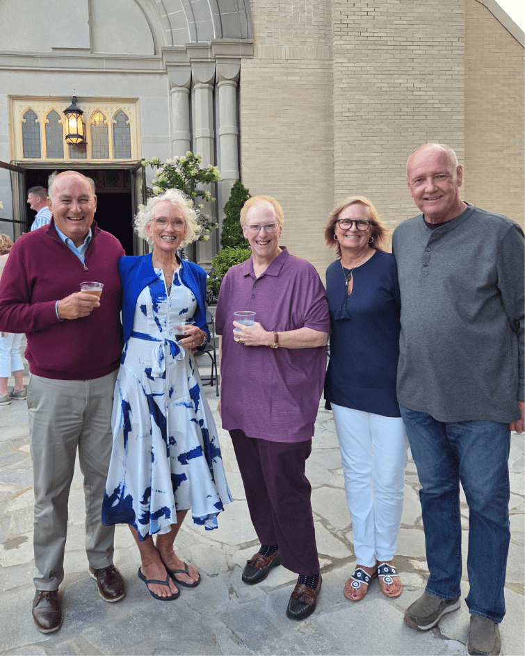 Buck and Lisa Hurd, Paul Hamill, and Karen and John Doyle - Newport Buzz