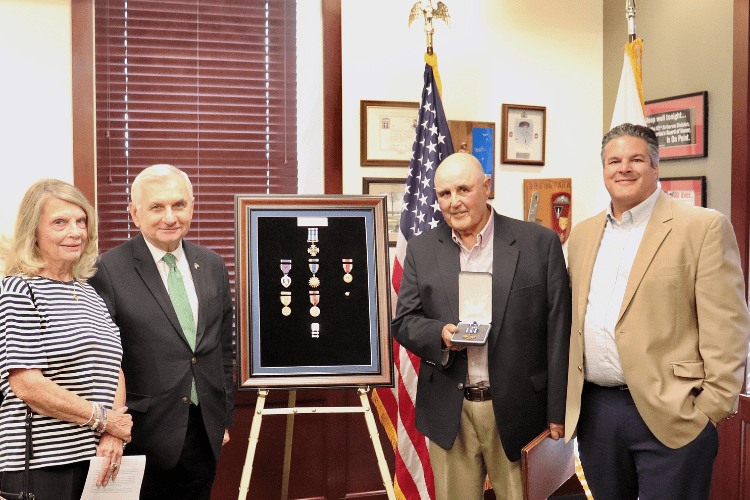 Sen Jack Reed honors Tiverton WWII hero Daniel Rapoza - Newport Buzz