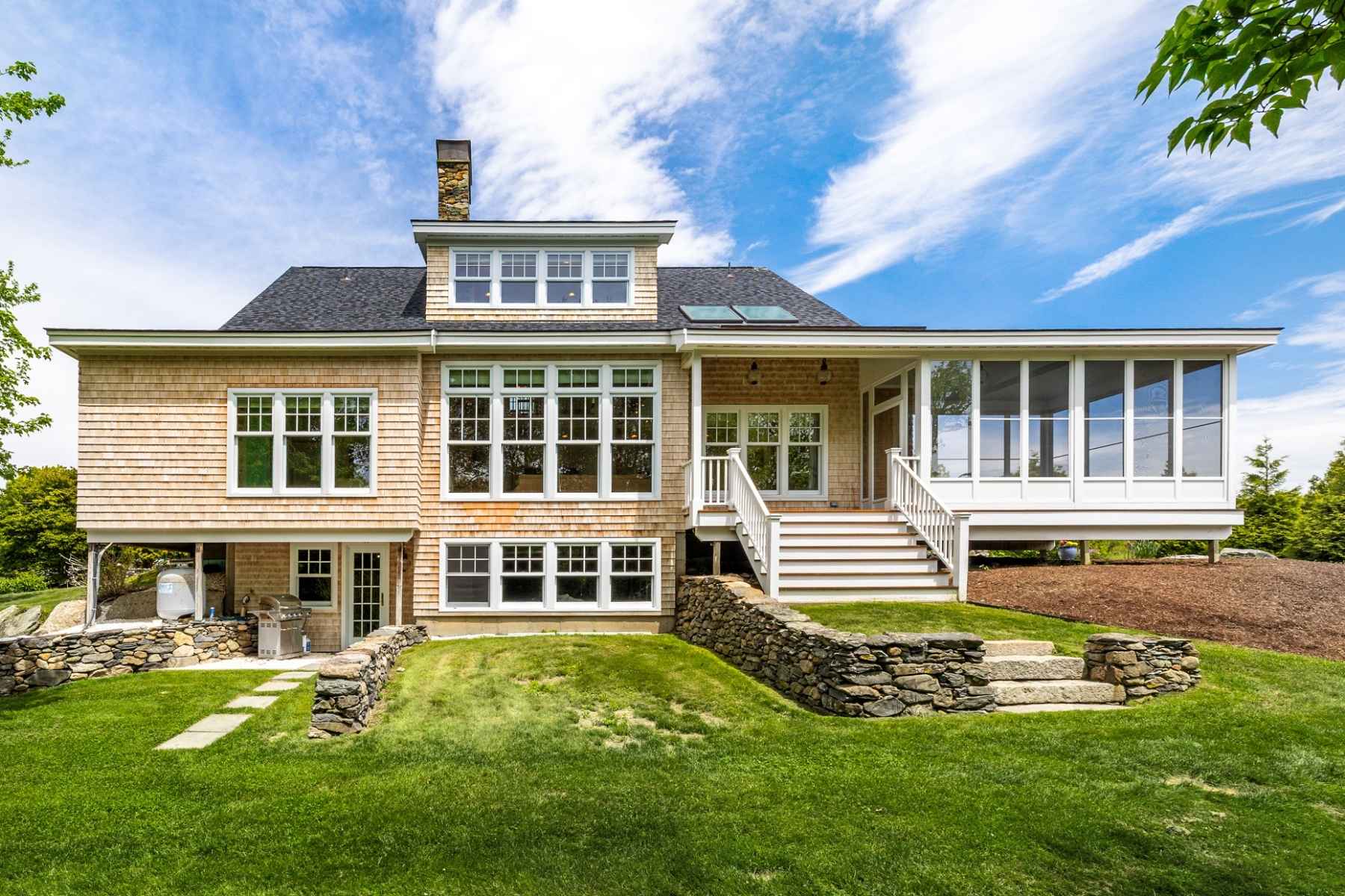A Private Farm Coast Retreat on Nearly 5 Acres in Little Compton ...